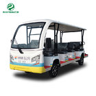 Latest design 4 wheel electric sightseeing car  14 passenger tourist bus  made in China