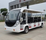 Latest design 4 wheel electric sightseeing car  14 passenger tourist bus  made in China